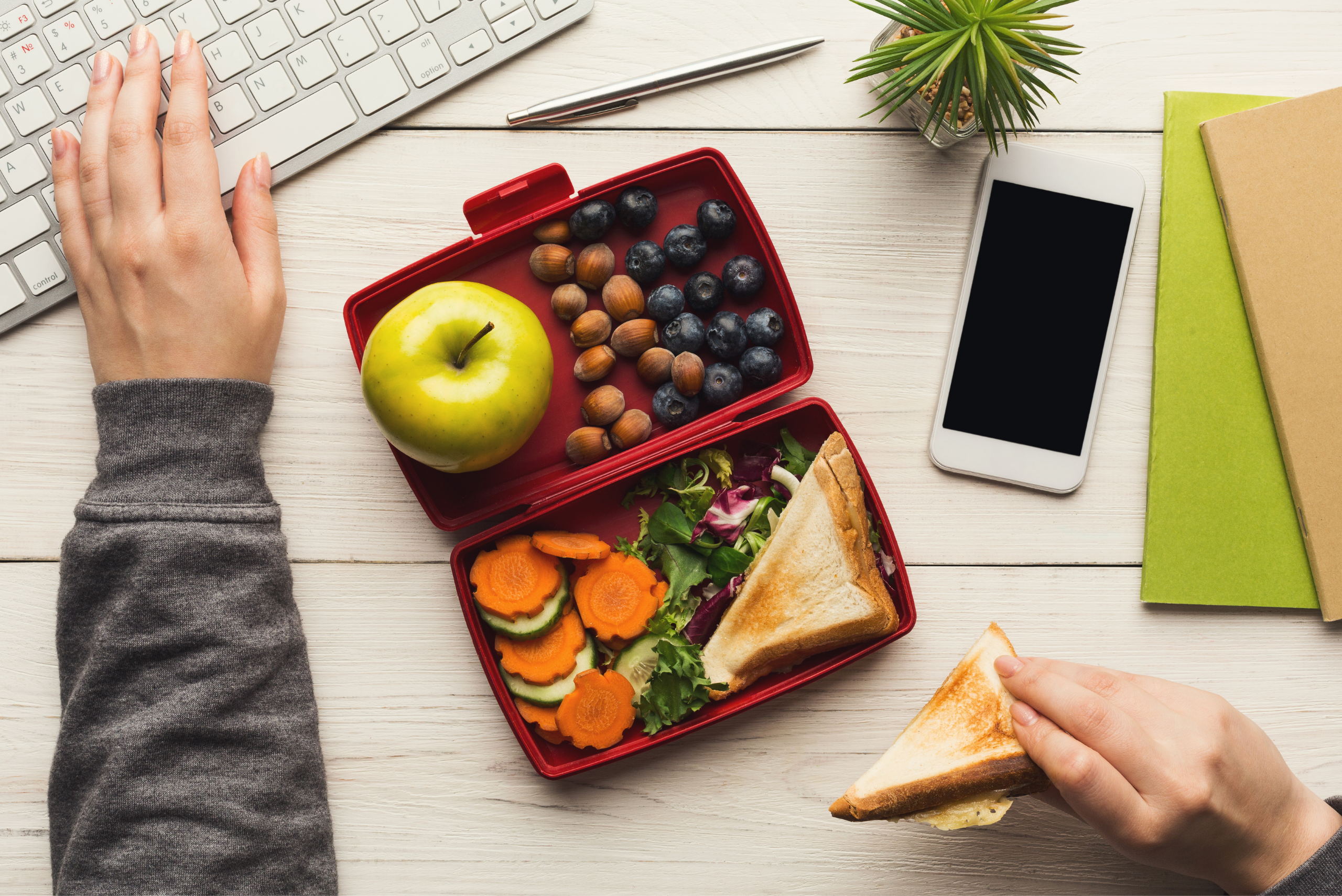 4 Tips for a Productive Lunch Break - POWER 4 Mom